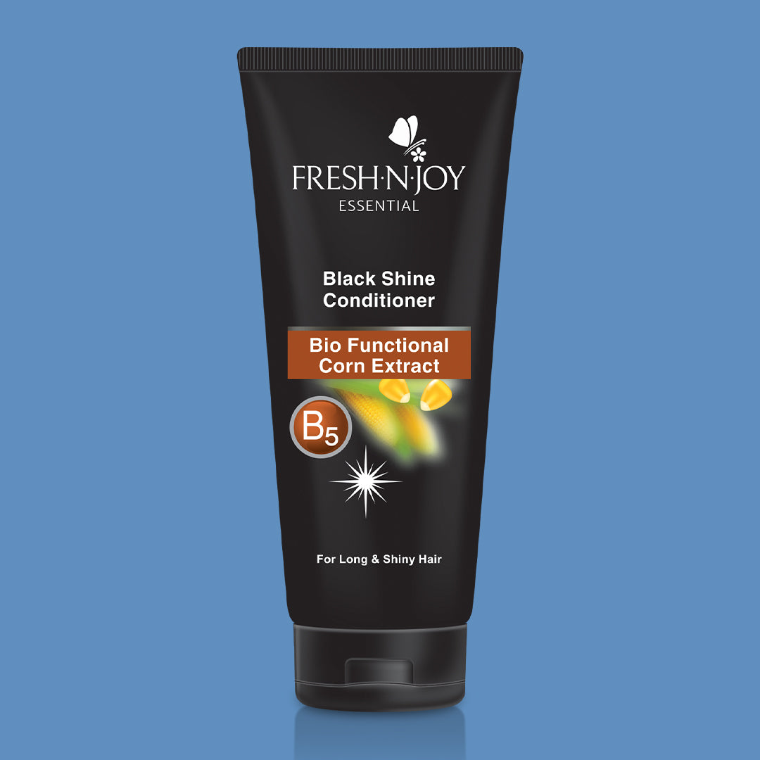 Conditioner - Black Shine with Bio Functional Corn Extract – Fresh N Joy Essential