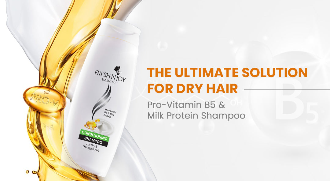 The Ultimate Solution for Dry Hair: Pro-Vitamin B5 & Milk Protein Sham ...