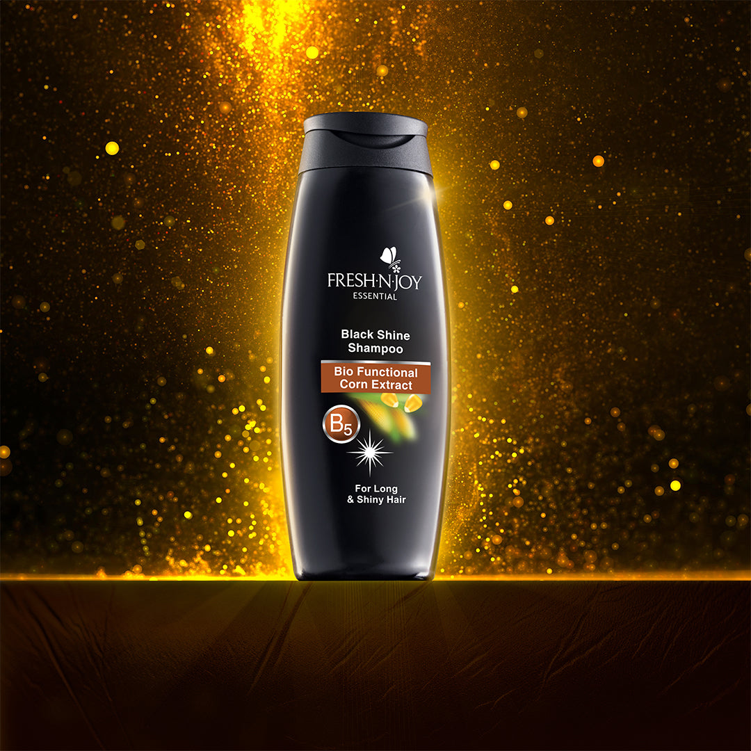 Shampoo - Black Shine with Bio Functional Corn Extract – Fresh N Joy ...
