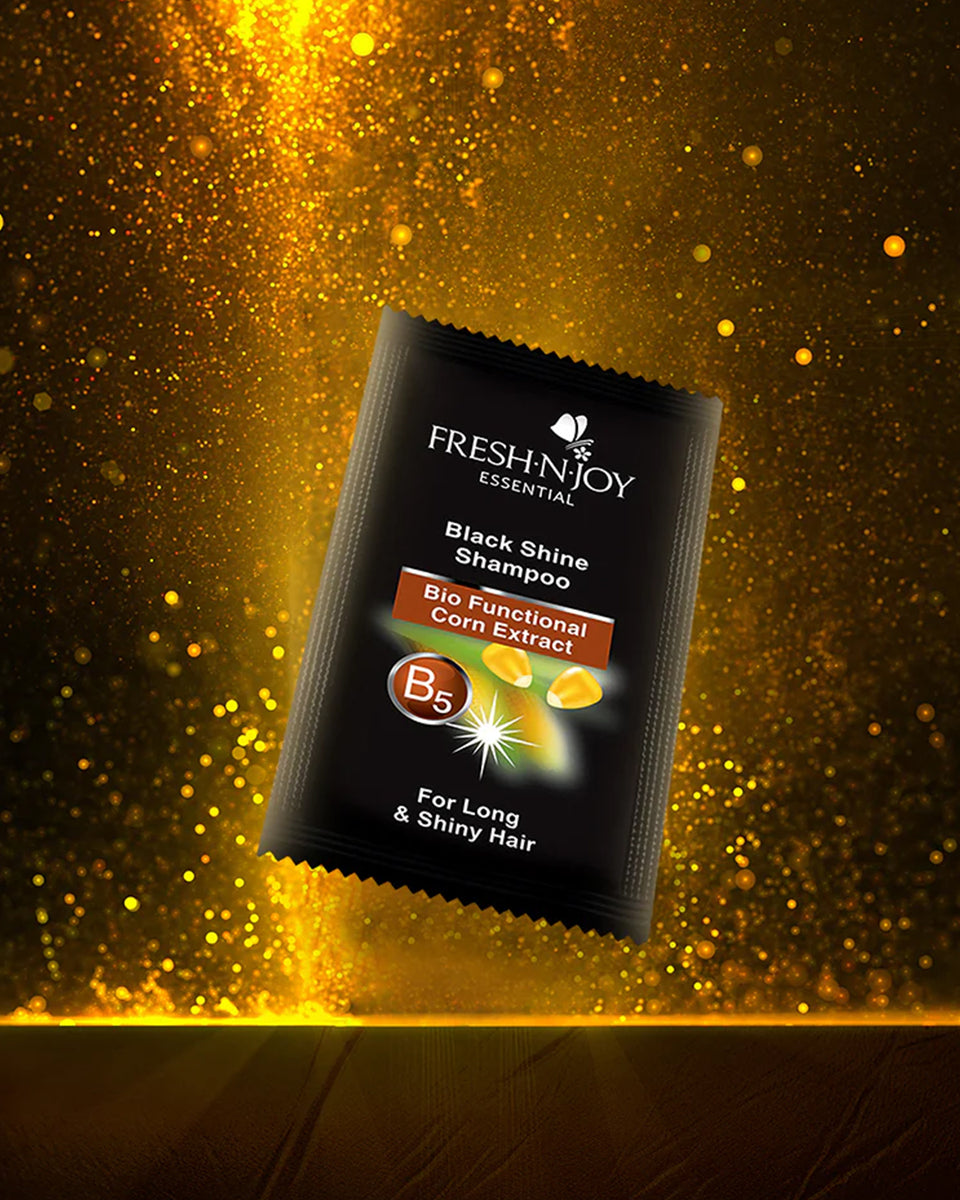 Shampoo - Black Shine with Bio Functional Corn Extract – Fresh N Joy ...