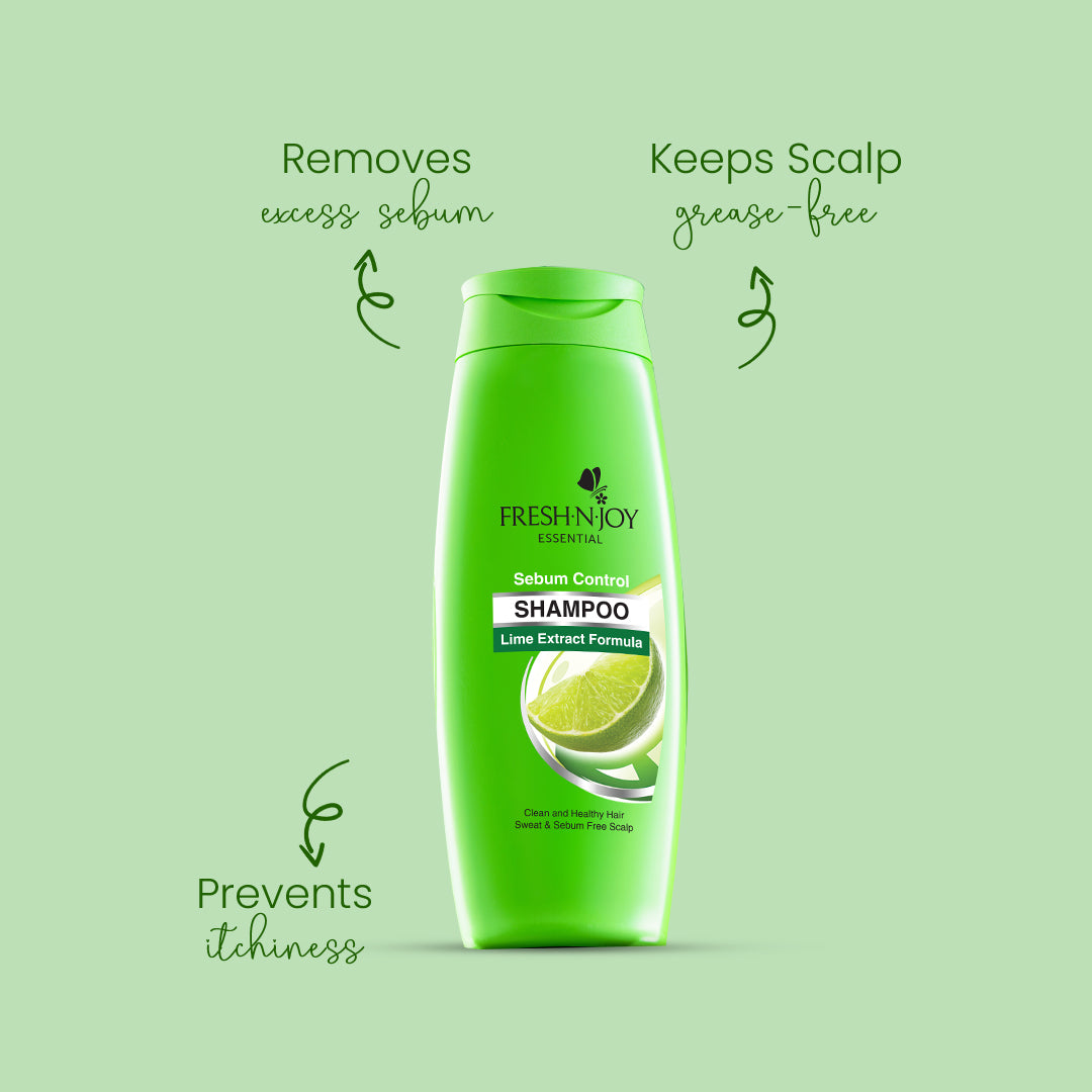 Shampoo - Sebum Control with Lime Extract Formula – Fresh N Joy Essential